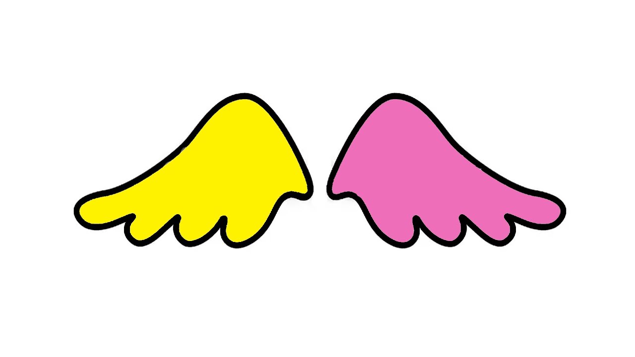 Dibujos De Alas De Angel Paso A Paso How To Draw Angel Wings: Easy