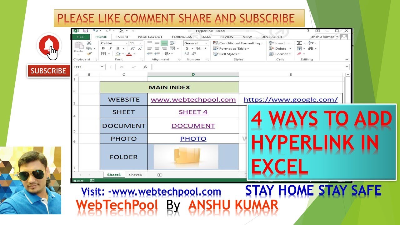 HOW TO ADD HYPERLINK IN EXCEL WHAT IS HYPERLINK 4 WAYS TO ADD HYPERLINK YouTube how-to-add-hyperlink-in-excel-what-is-hyperlink-4-ways-to-add-hyperlink-youtube