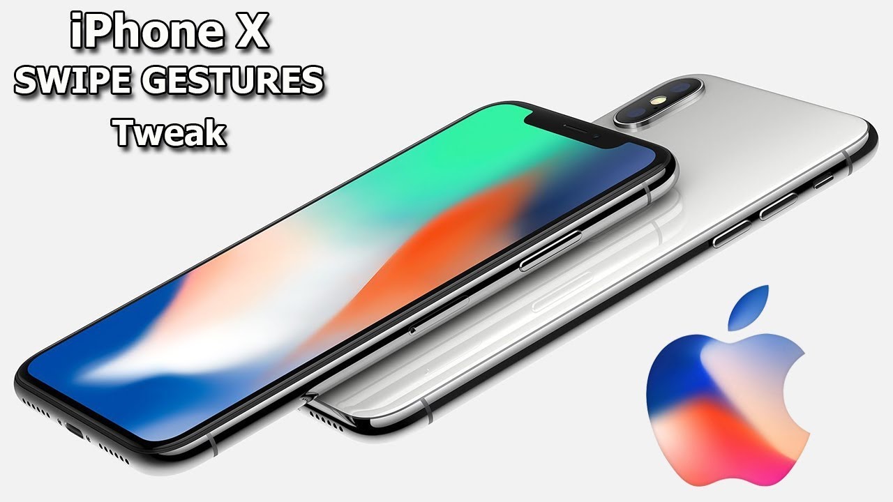 New iPhone X SWIPE GESTURES With Tweak - YouTube