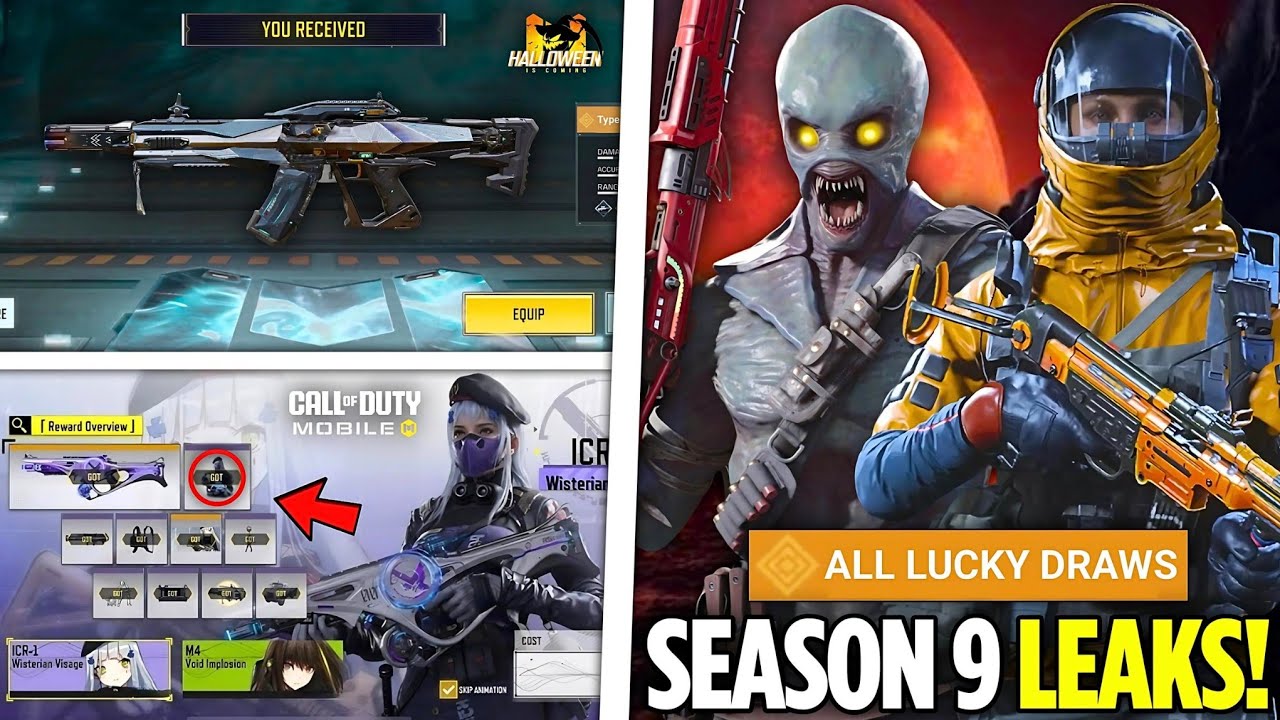 *NEW* Season 9 Leaks! Lucky Draws + GFL Collab + Legendary Bundles ...