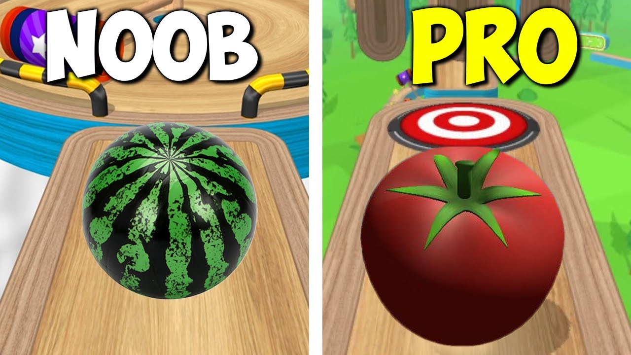 Noob VS Pro | Going Balls - Speedrun Gameplay Level 90 - YouTube