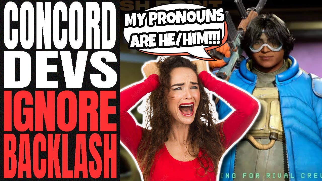 WOKE Concord Developers IGNORE GAMERS | Claims Backlash Will NOT STOP ...
