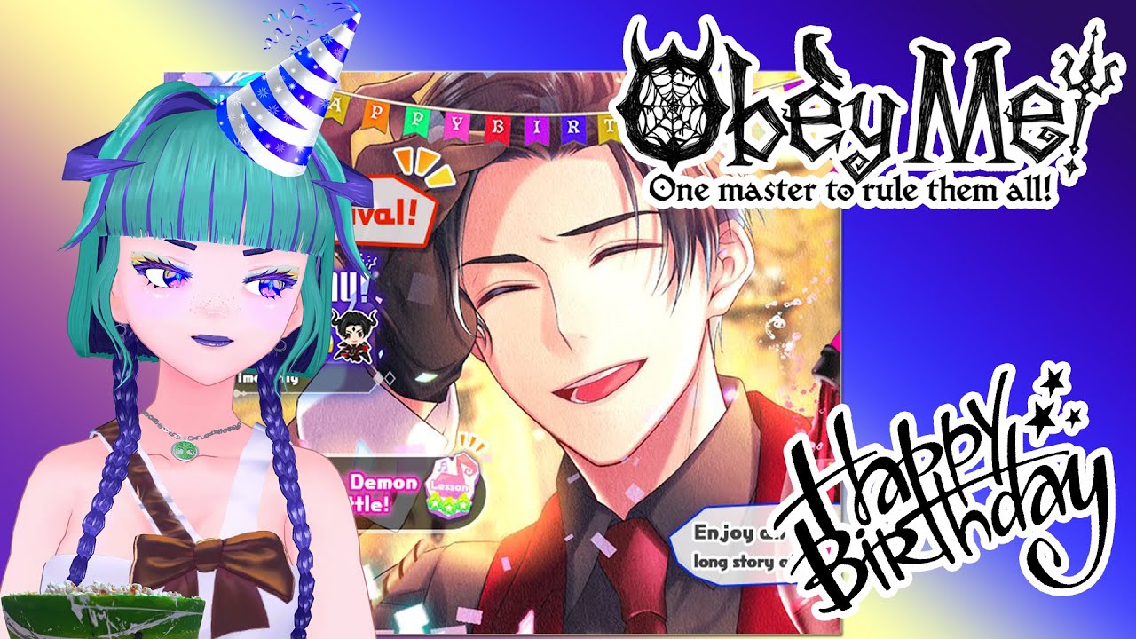 HAPPY BIRTHDAY Lucifer l Obey Me! SWD Event [2020] - YouTube