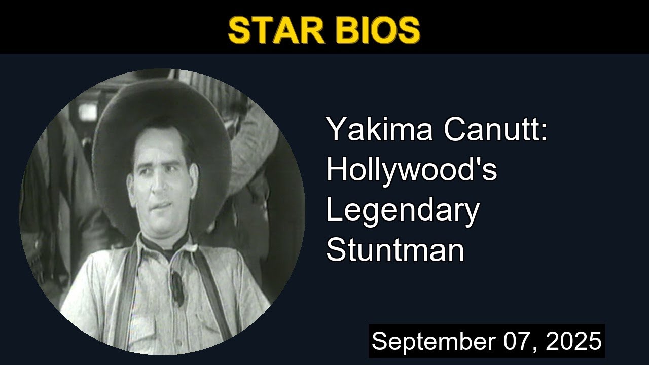 Yakima Canutt: Hollywood's Legendary Stuntman | Star Bios - YouTube