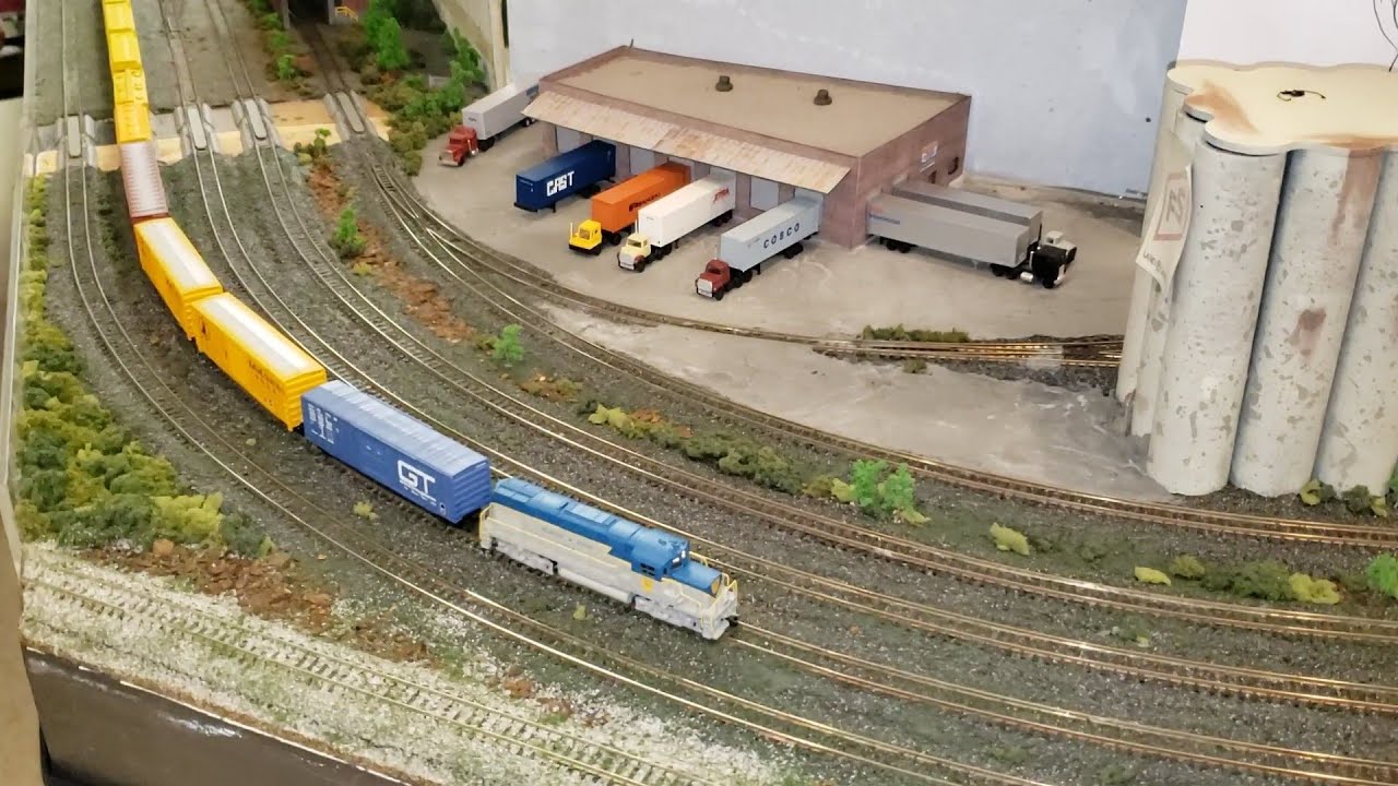 MODEL TRAINS Exporail Model Train Show 2023 My N Scale D&H Freight on ...