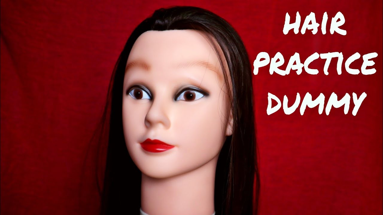 Hair dummy unboxing / hair mannequin / hair styling dummy stand - YouTube