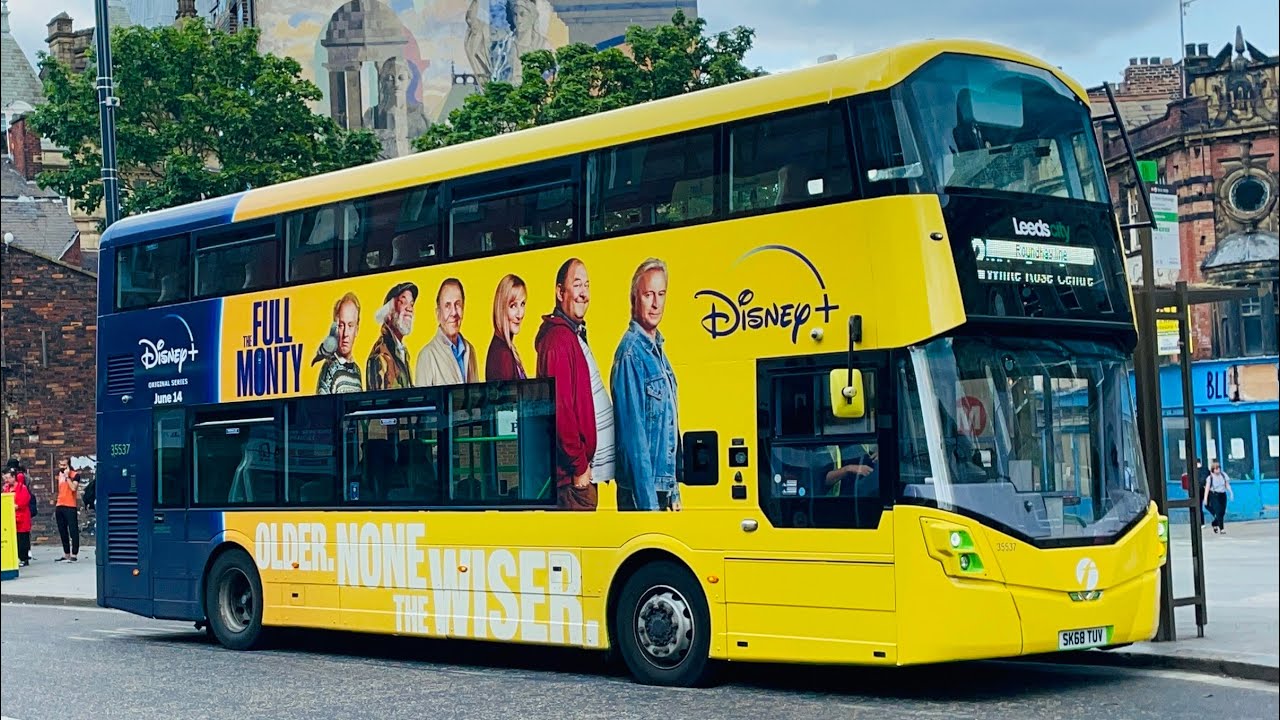 First Bus Leeds 35529 In Full Monty Livery On 2 From Harehills Fforde ...