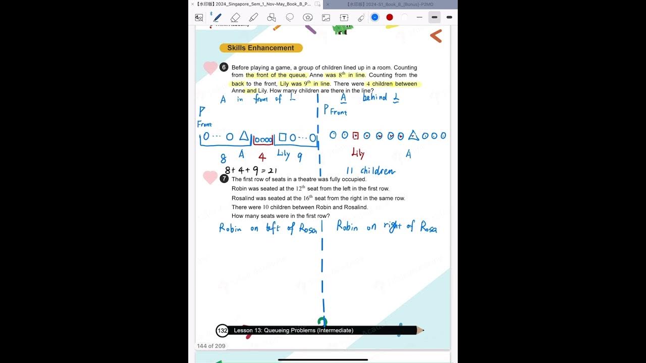 Queueing problem Big book homework - YouTube
