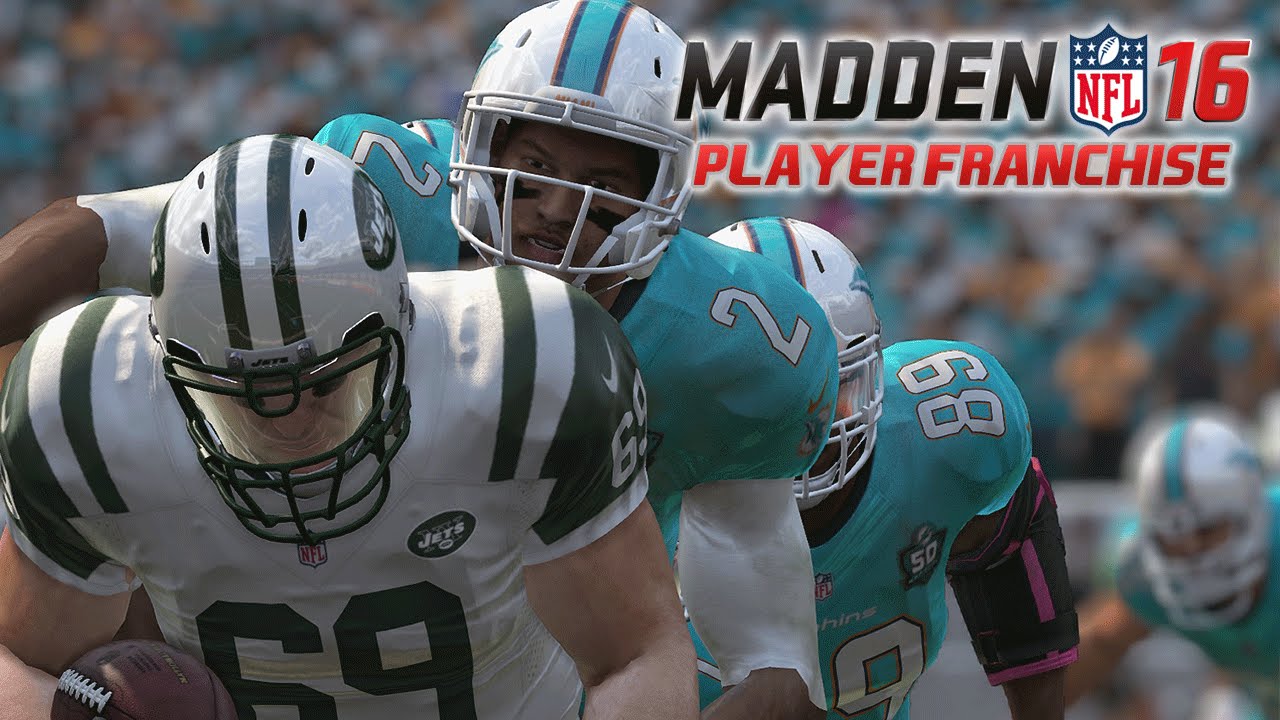 Madden NFL 16 - QB Player Franchise Ep. 8 - Week 7 vs. New York Jets ...