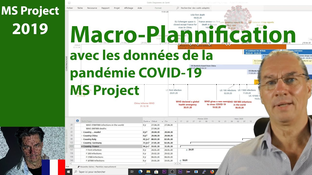 #1003 La Macro Planification avec MS Project 2019 - YouTube