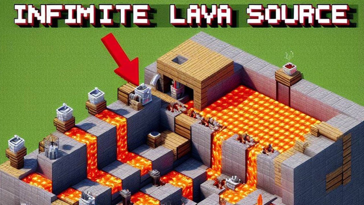 The Ultimate Lava Farming Tutorial in Minecraft - YouTube