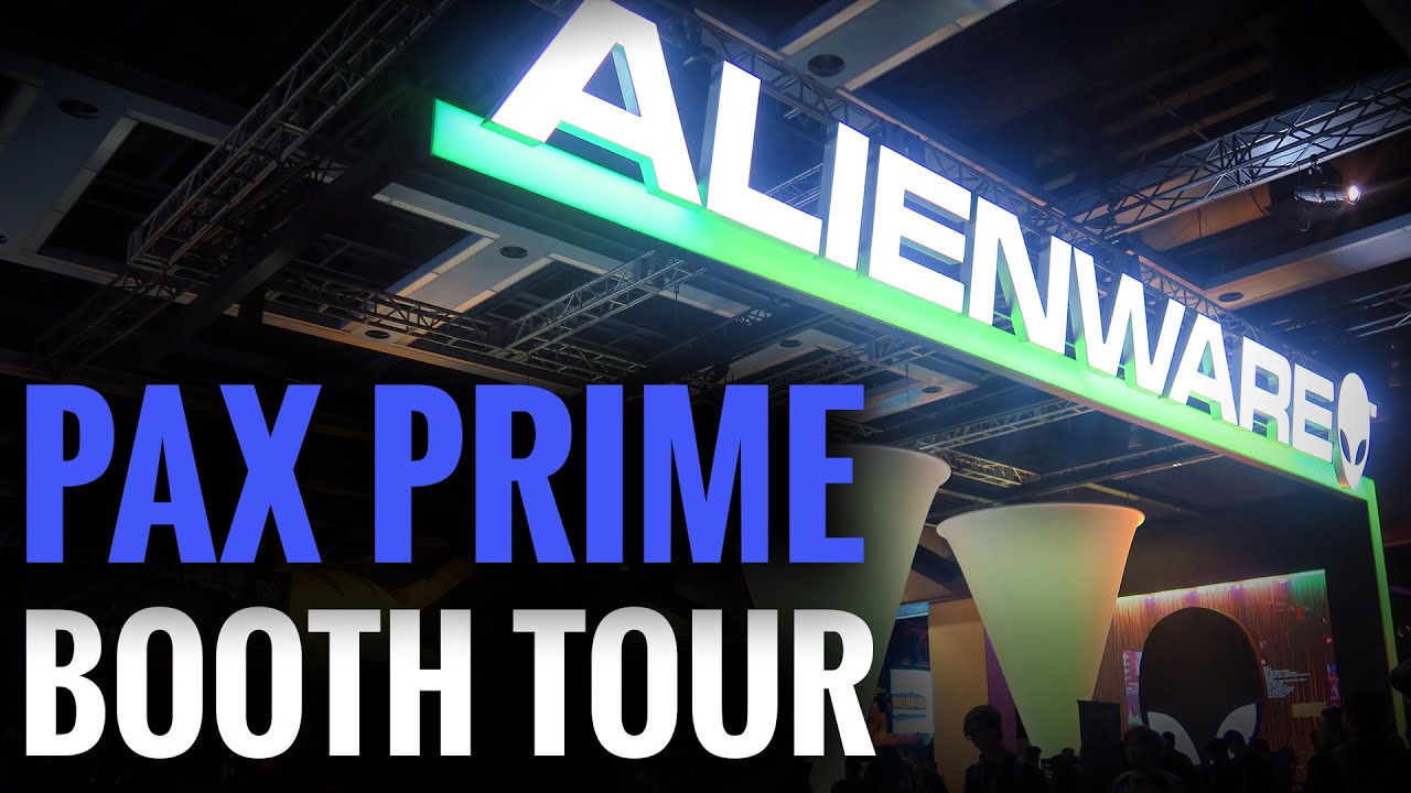 Alienware PAX Prime Booth Tour (2015) - YouTube