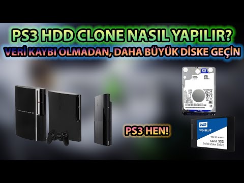 PS3 HDD Clonelama Nasıl Yapılır? PS3 HEN ile Veri Kaybı Olmadan Disk Taşıma!