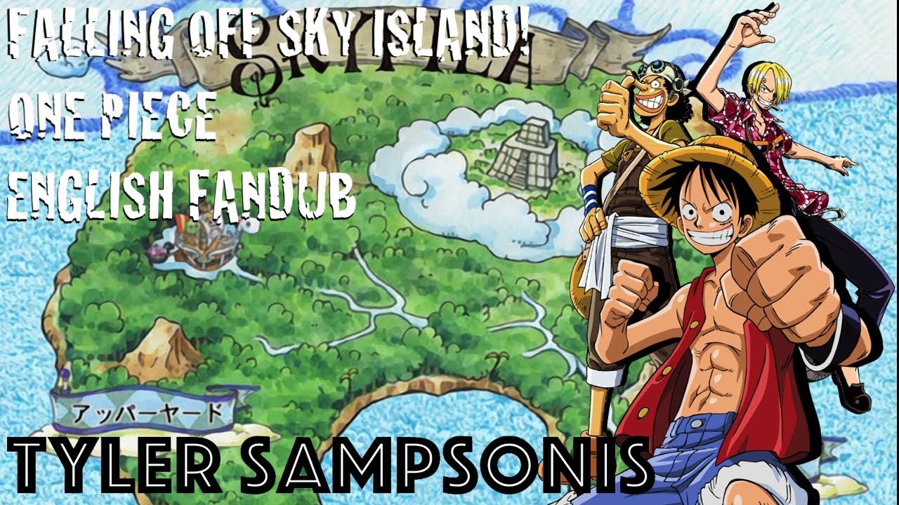 One Piece - Falling Off Sky Island! - English Fandub - YouTube