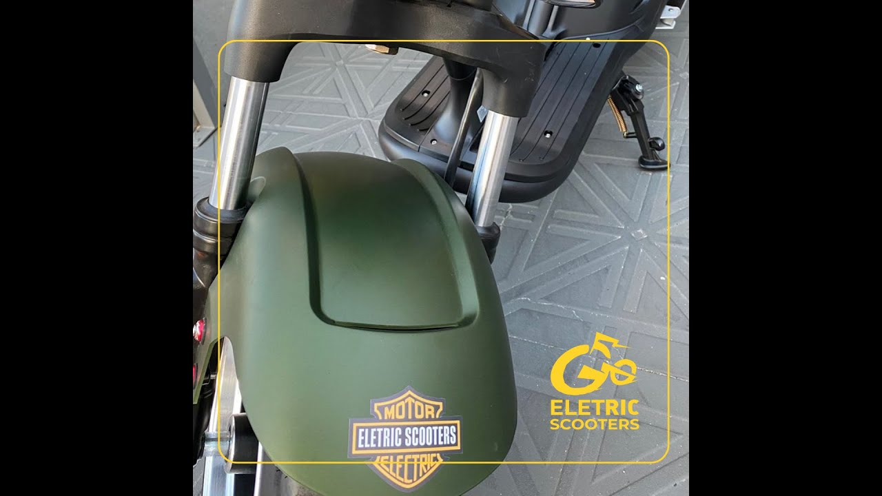 Scooter Elétrica M2 Mangosteen 3000W - YouTube