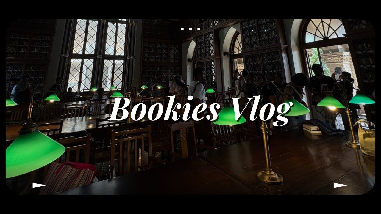Mumbai Bookies Vlog | Silent Book Reading Club | David Sassoon Library ...