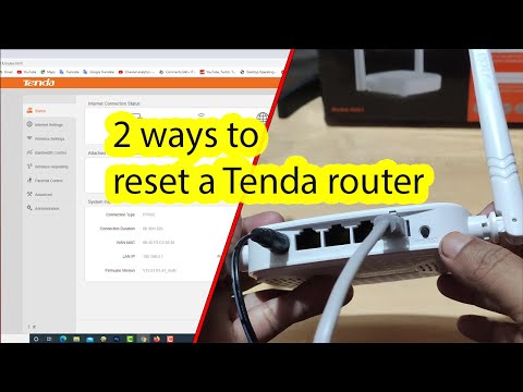 How To Recover Tenda Router Password