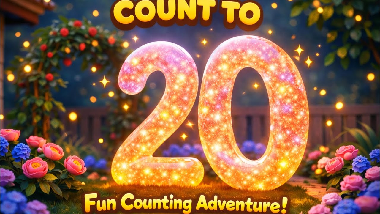 COUNT to 20! (REMASTERED) HIP HOP counting song ...