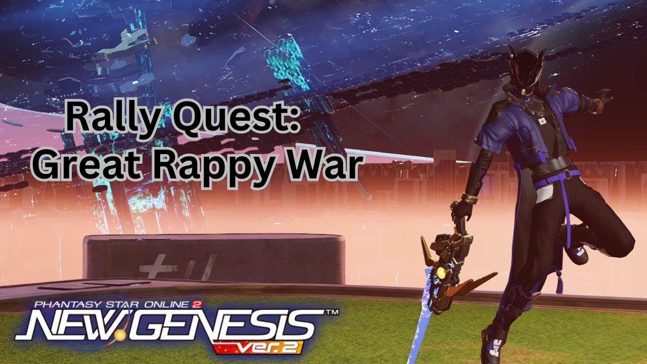 [PSO2 NGS] Relay Quest: Great Rappy War - YouTube