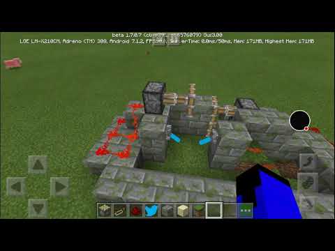 How to make Minecraft saw traps - YouTube