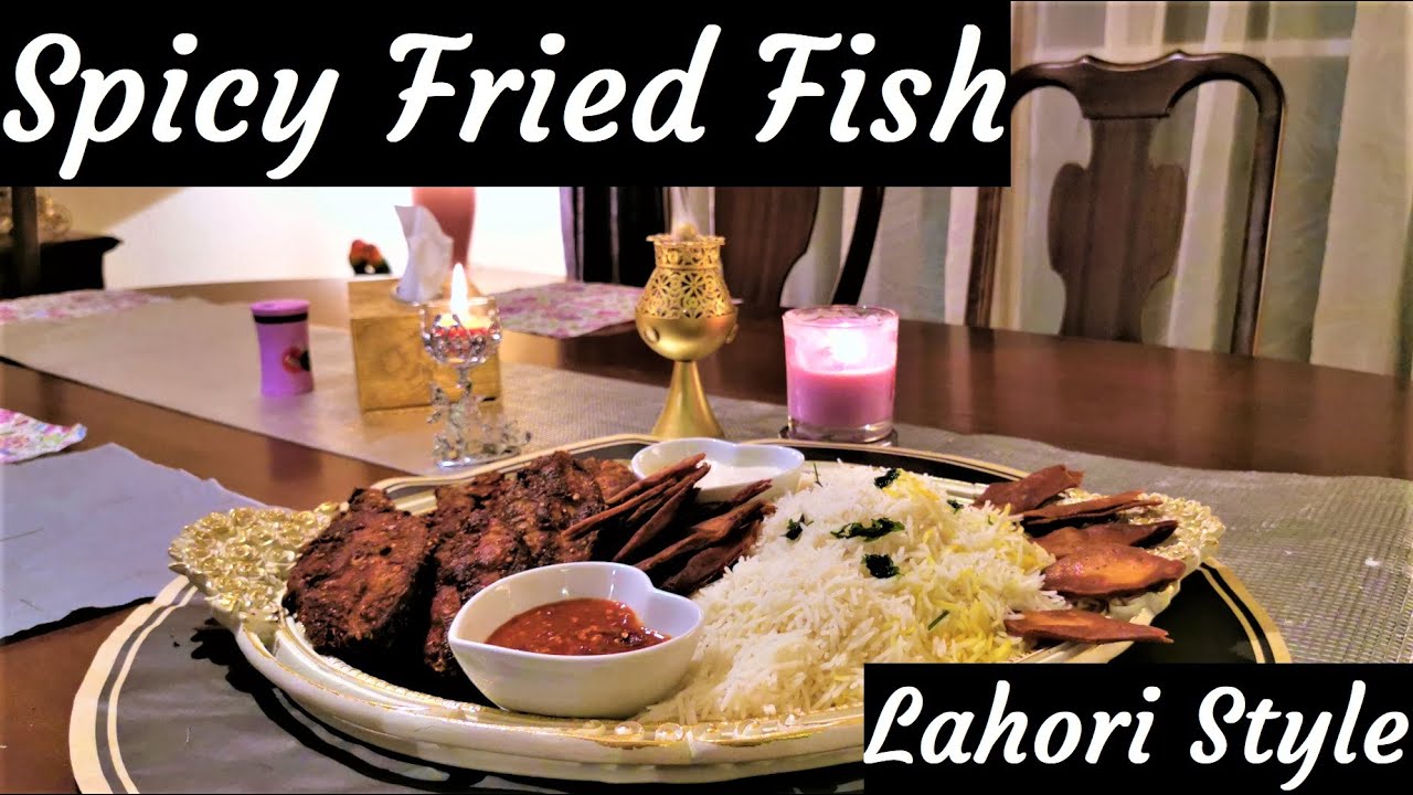 Spicy Fried Fish (Lahori Style) | Siya's Cookistan - YouTube