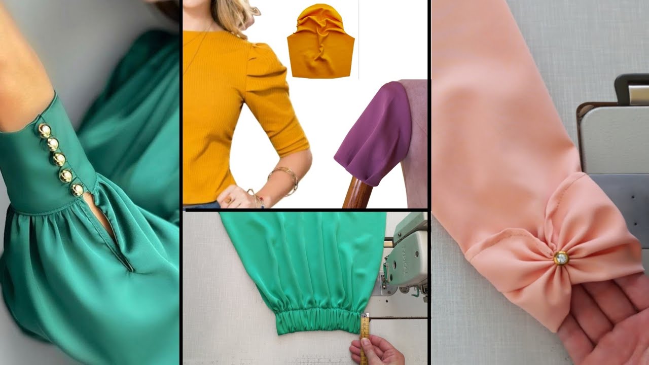 ️[ 5 ] Different Sleeve Designs for Sewing Lovers Sewing Techniques ...