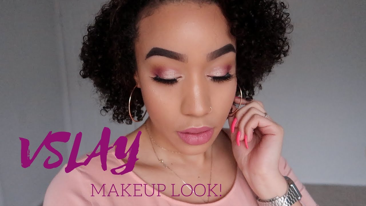 Simple Glam Valentines Slay Makeup Look! - YouTube