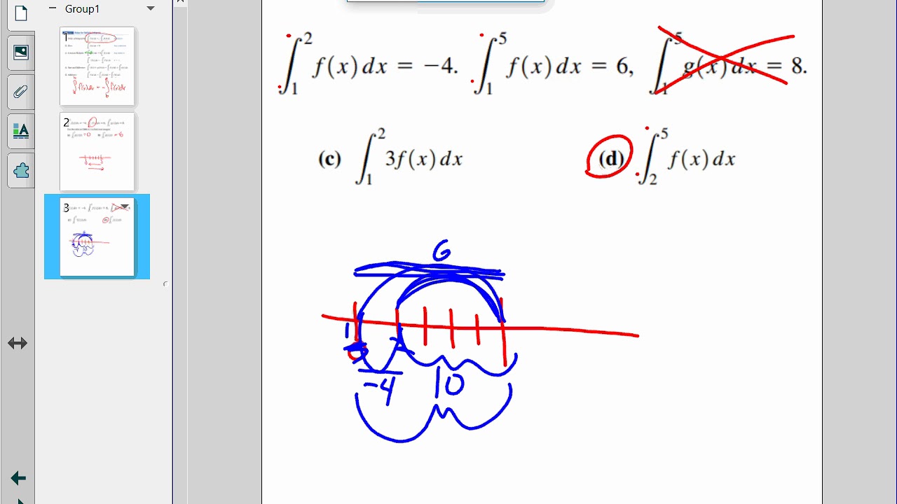 Using the Rules for Definite Integrals - YouTube