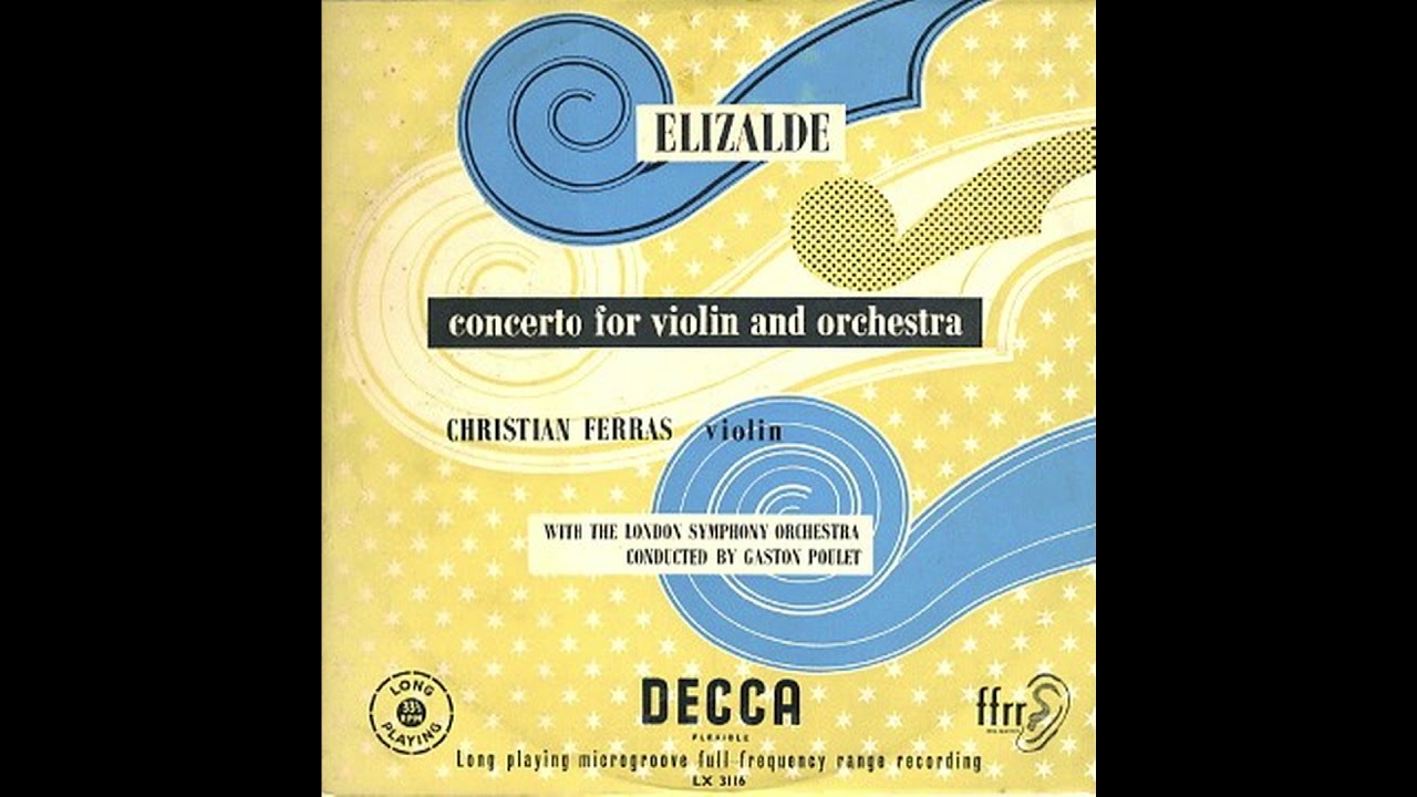 Federico Elizalde. Violin Concerto - YouTube