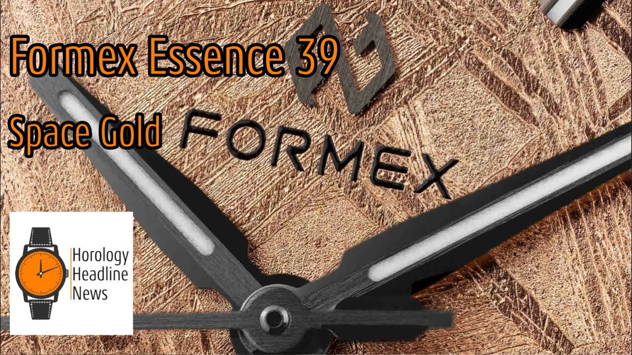 Premiere: Formex Essence 39 Space Gold - YouTube