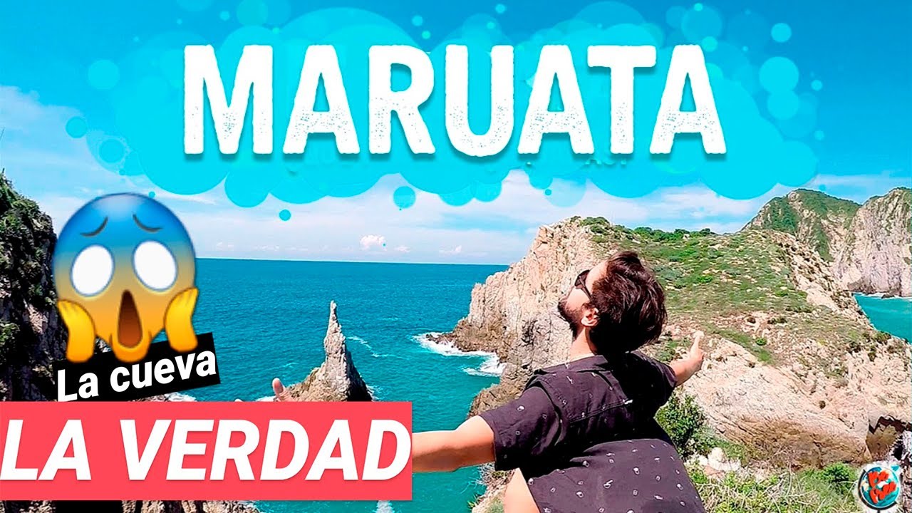 PLAYA MARUATA MICHOACAN /CABAÑAS DE MARUATA /COSTA MICHOACANA /TORTUGAS ...