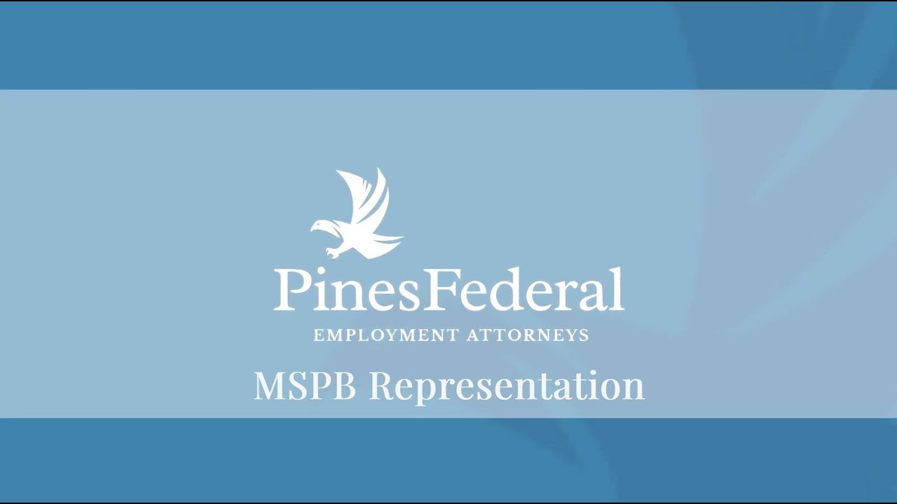 MSPB Representation - YouTube