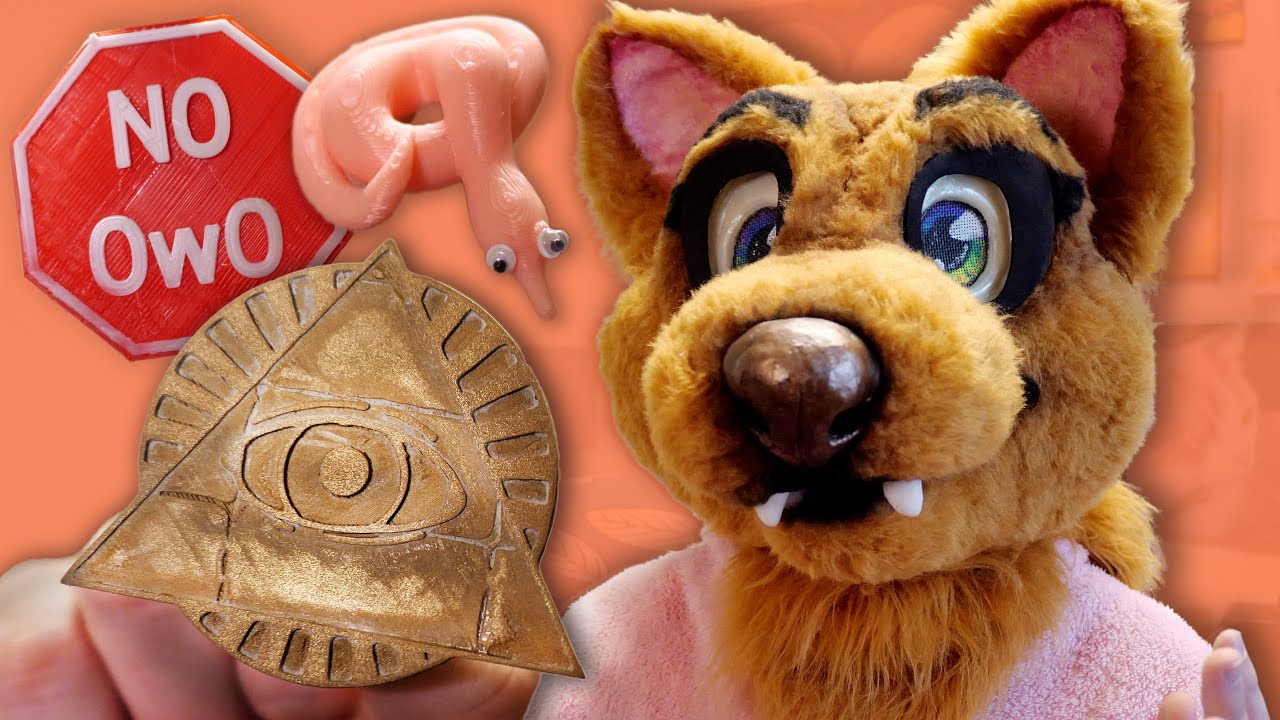 3D Printing "Enamel" Pins - YouTube