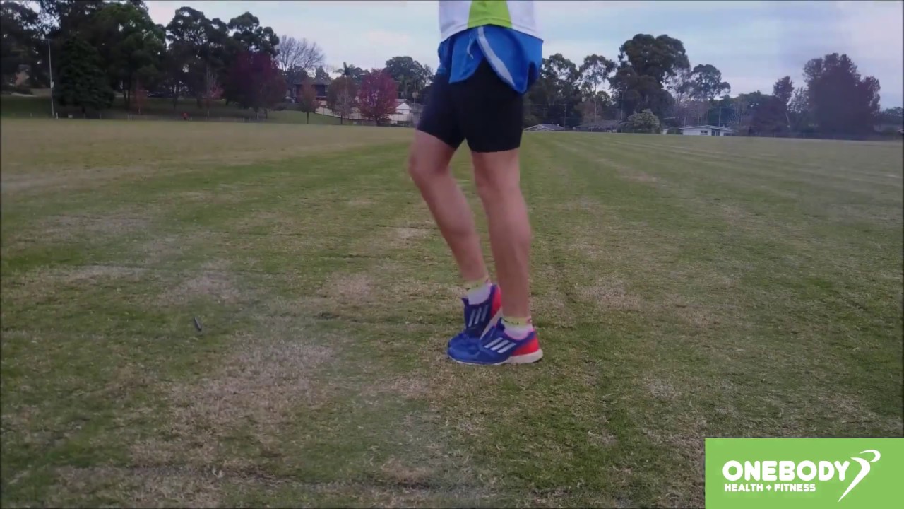 Ankling Run Drill - Standing - YouTube