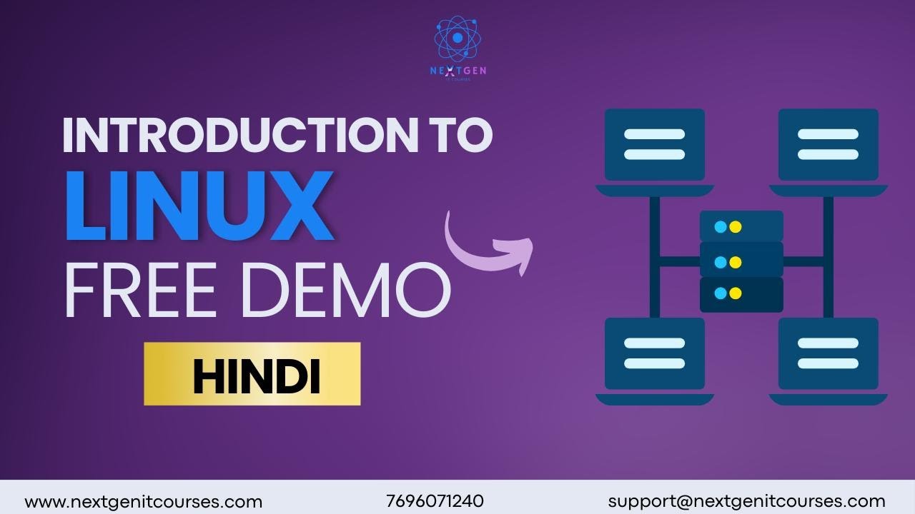 Linux Course FREE Demo in Hindi | Linux for Beginners | NextGen IT ...