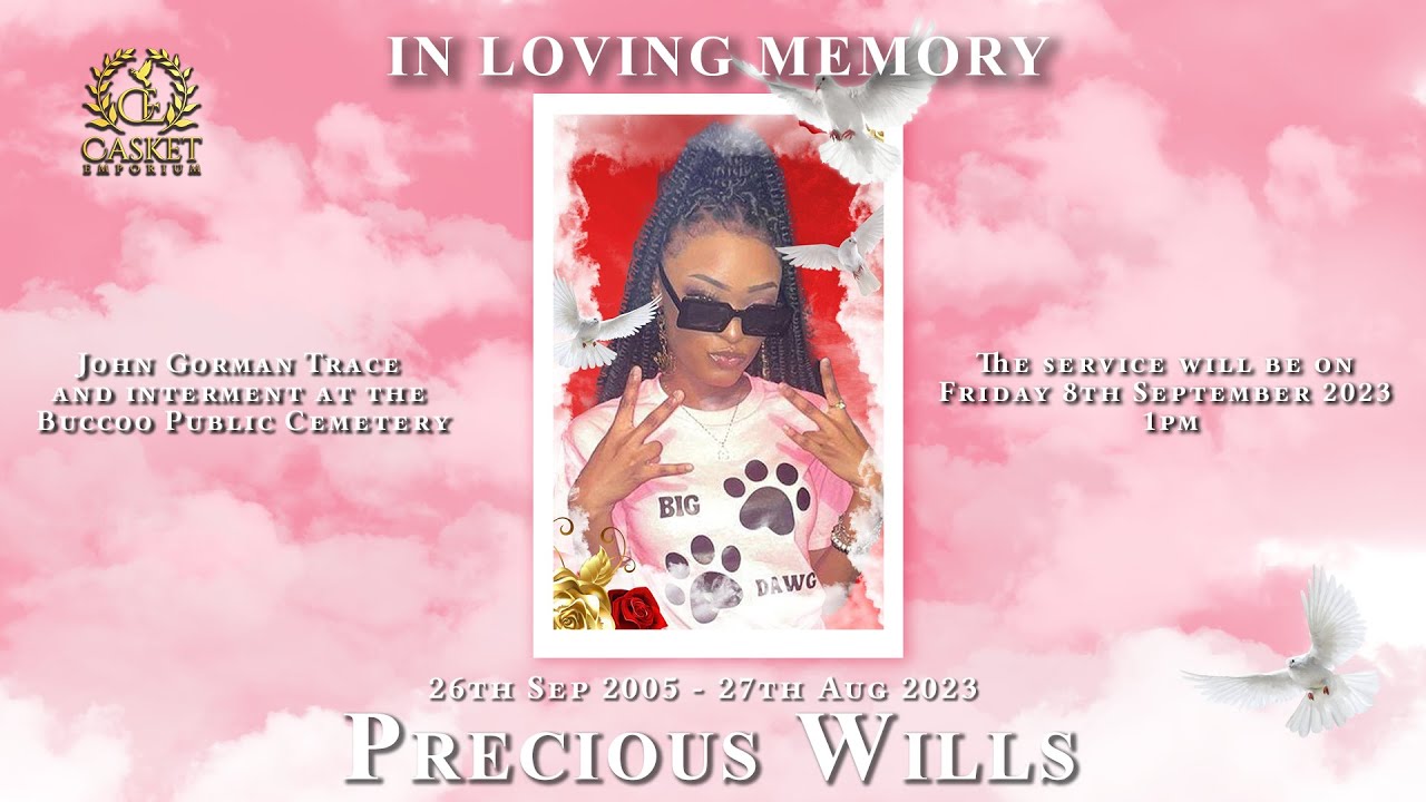 Celebrating The Life of Precious Wills - YouTube