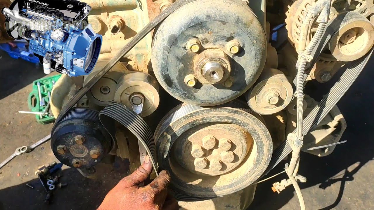 Ashok Leyland captain 25 23 truck Neptune engine full opening pump and ...