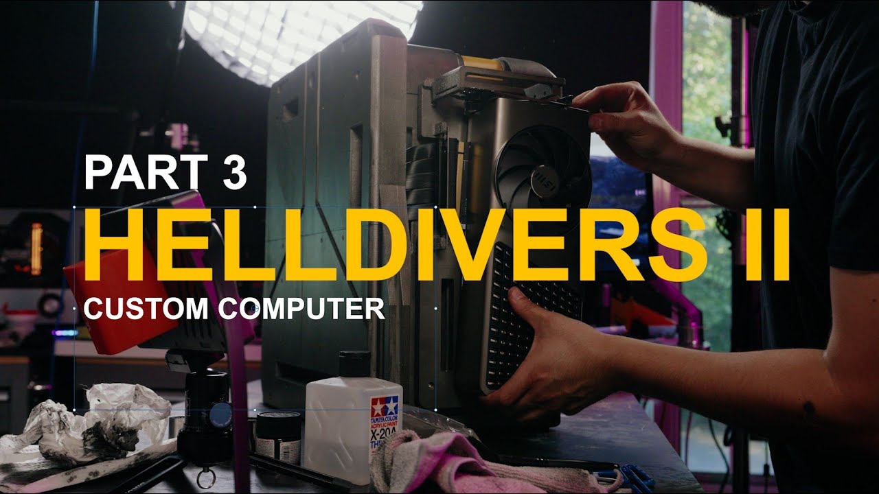 Building a Helldivers II Custom Computer - Part Three - YouTube