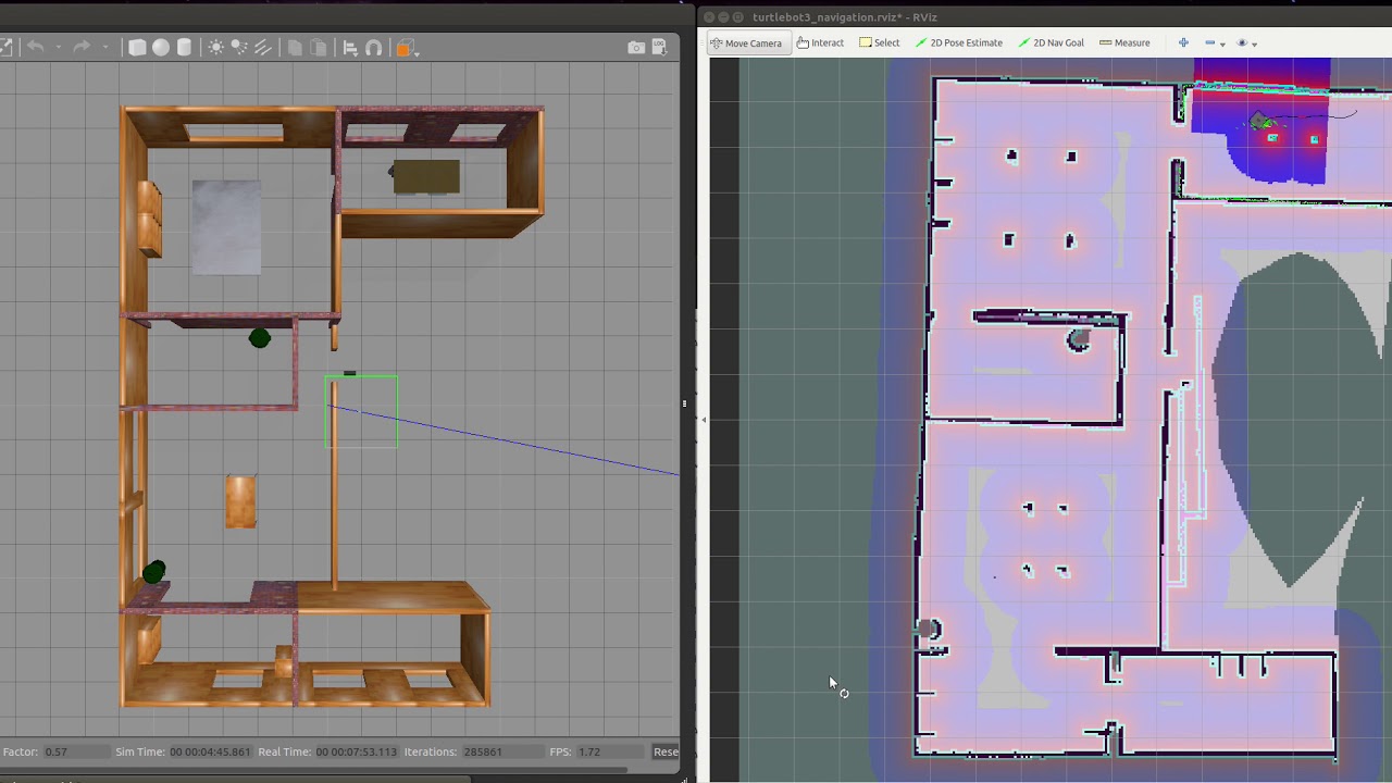 Turtlebot3 Frontier Exploration SLAM - YouTube