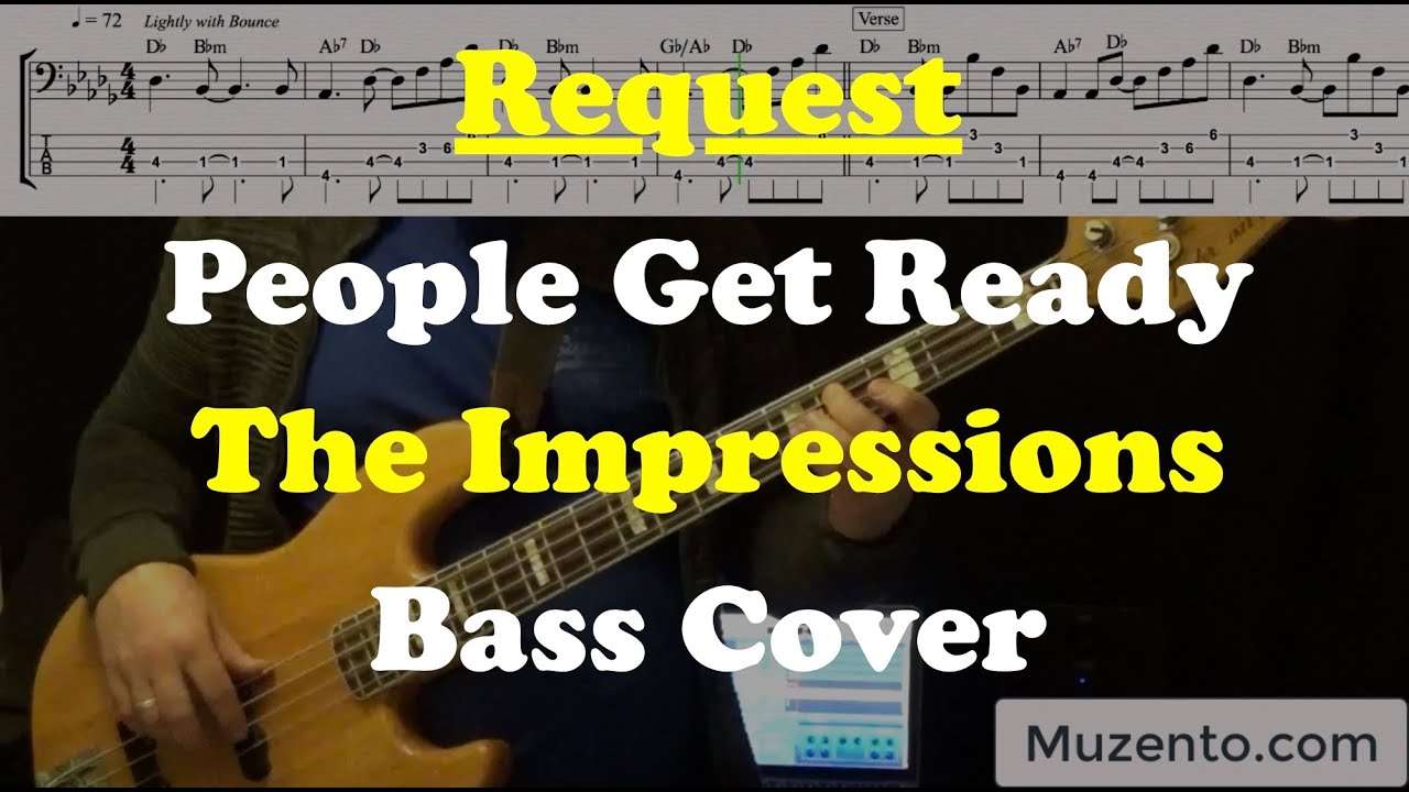 People Get Ready - The Impressions - Bass Cover - Request - YouTube