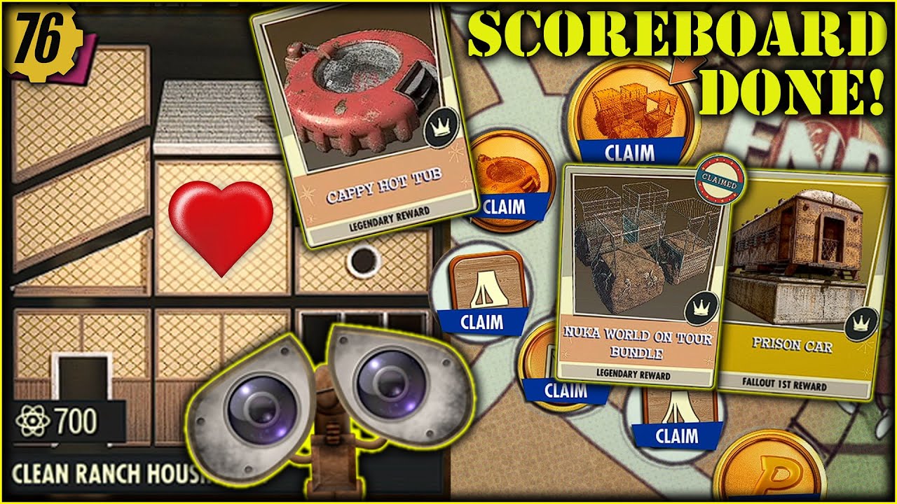 Fallout 76 - Rough Patch Planter, Clean Ranch Housing Kit, Prison Car ...