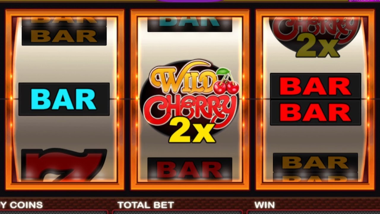 TRIPLE DOUBLE WILD CHERRY Old School Slots - YouTube