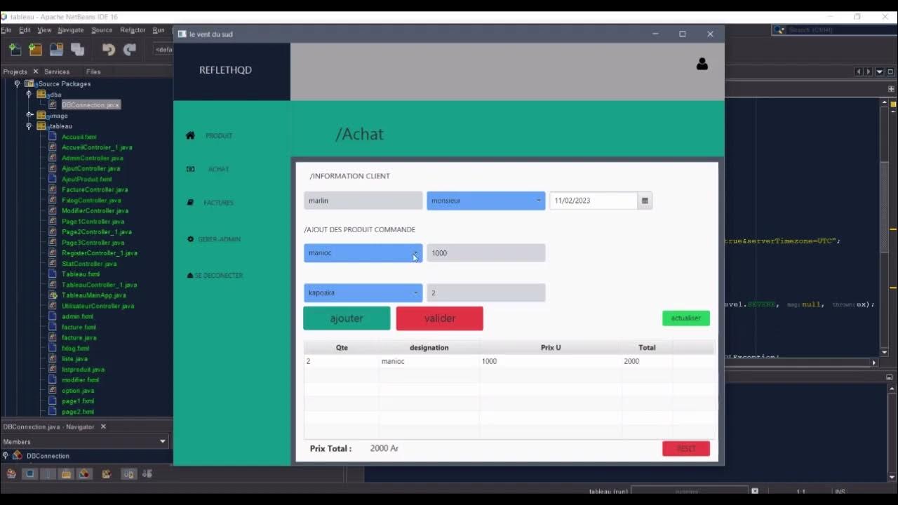 JavaFX-gestion de facture avec pdf-itextPDF-commande et archivage 2023 ...