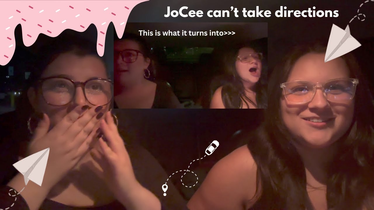 DRIVING WITH KATE AND JOCEE (gone wrong...) - YouTube