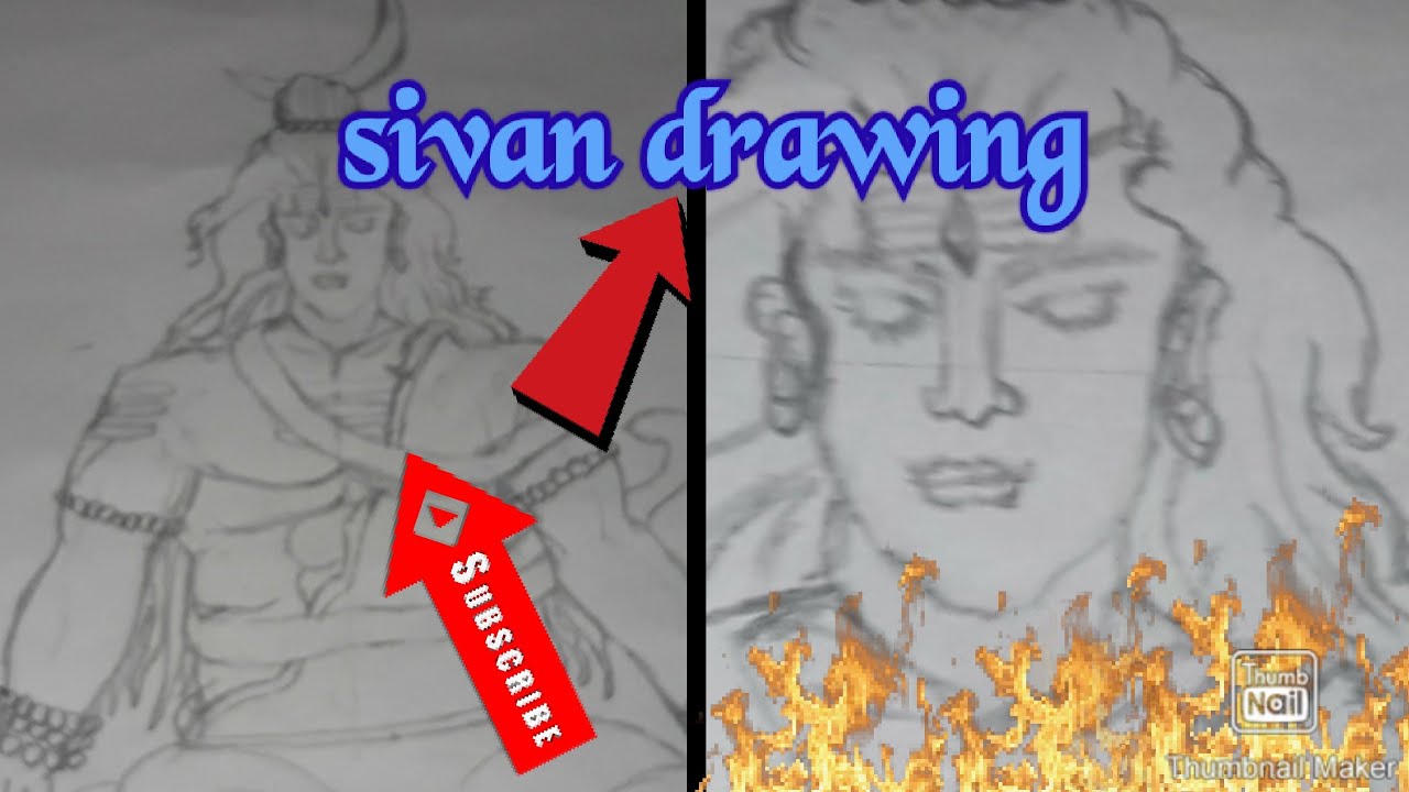 How to sivan drawing tamil - YouTube