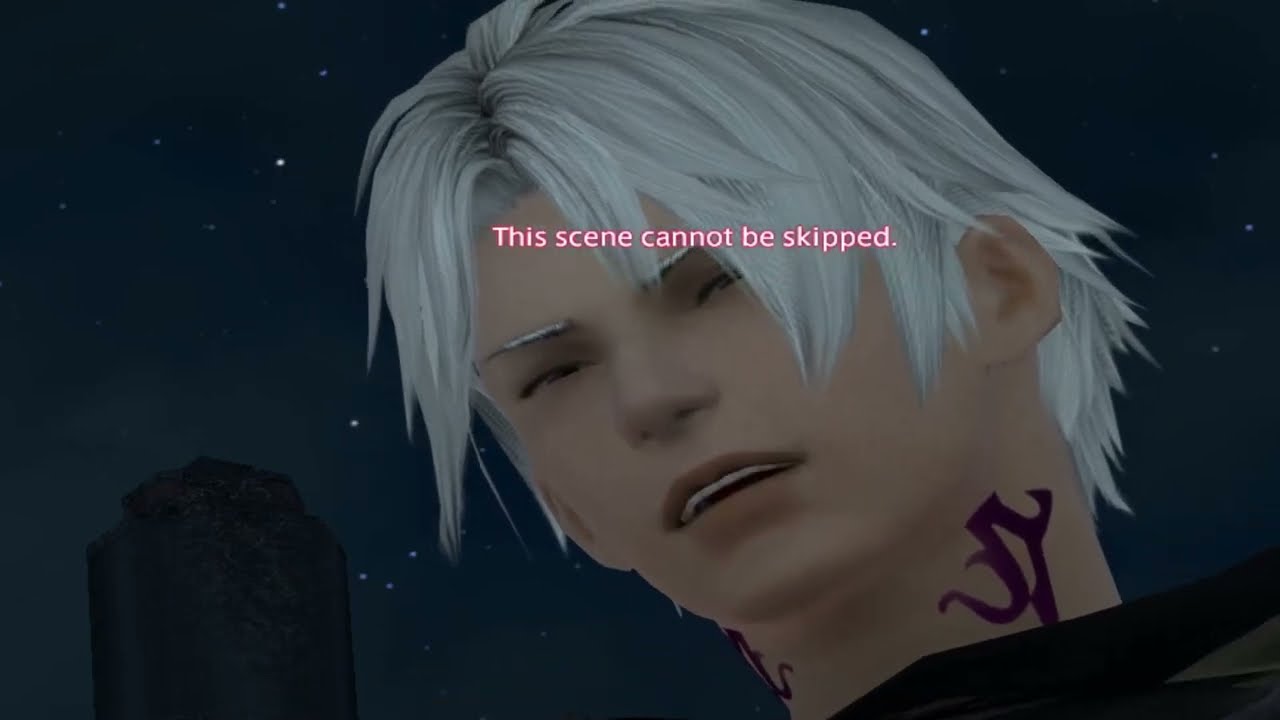 When you try to skip cutscenes - Final Fantasy XIV - YouTube