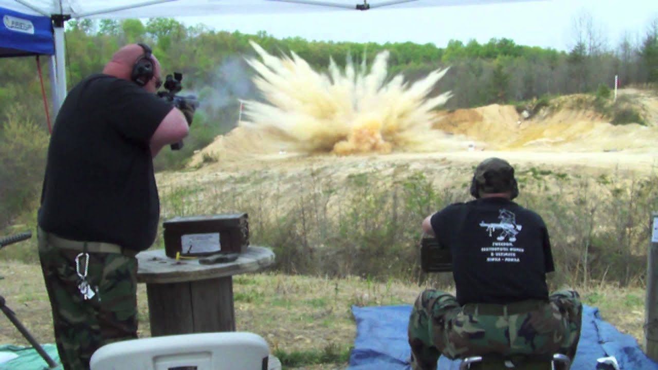 Southern Ohio Machine Gun Shoot 2012 - YouTube