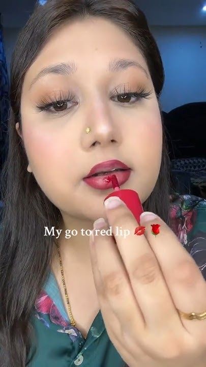 My go to red lip 🌹💋 #makeup #shorts | SHORTS - YouTube