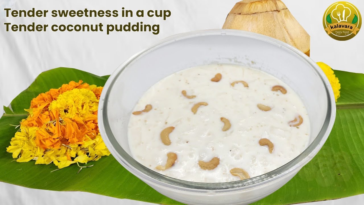 Tender Coconut Payasam | Elaneer Payasam Recipe | ഇളനീർ പായസം ...