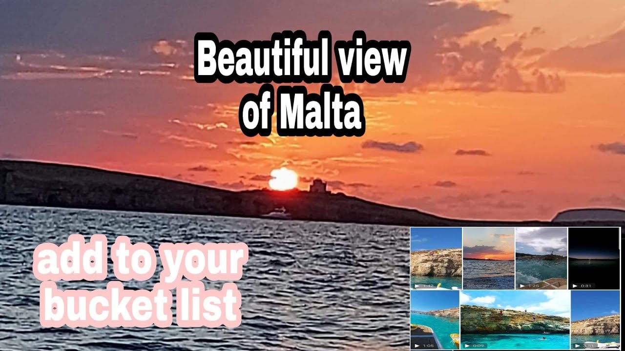 BEAUTIFUL VIEW OF MALTA - YouTube